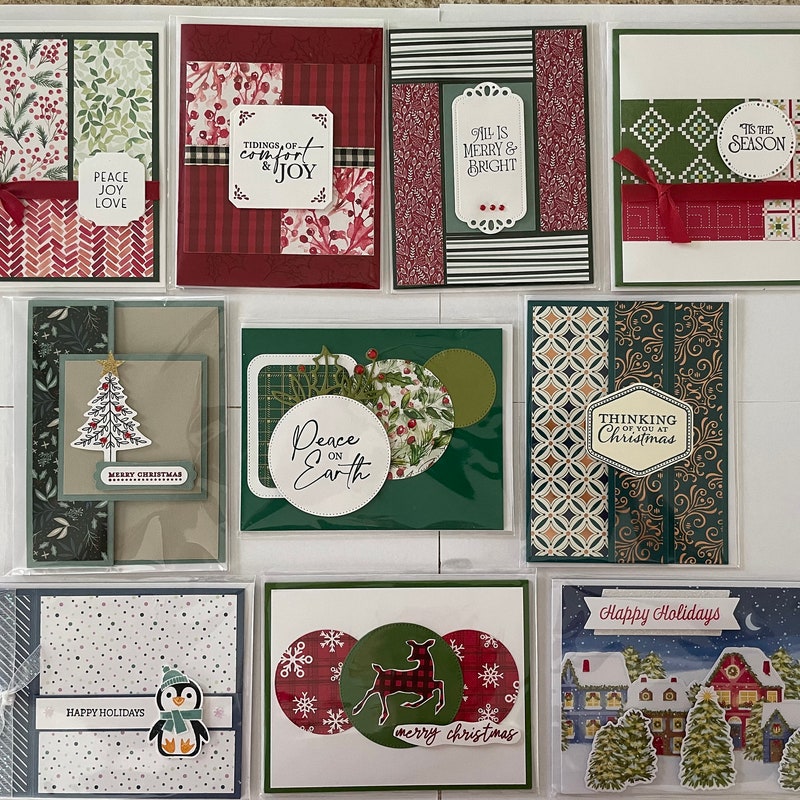 Handmade Christmas Cards - Etsy