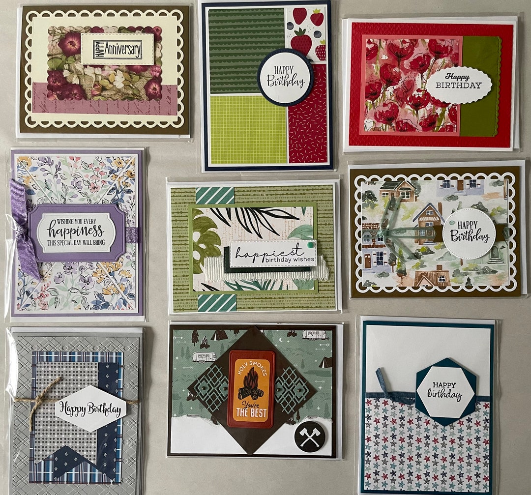 Handmade All Occasion Greeting Cards - Set of 25 Sellers Choice - Etsy