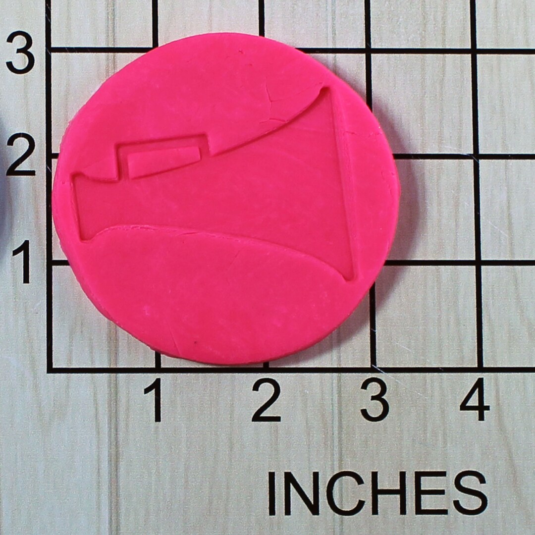 Cheerleader Megaphone Fondant Cookie Cutter and Stamp #1532 - Etsy