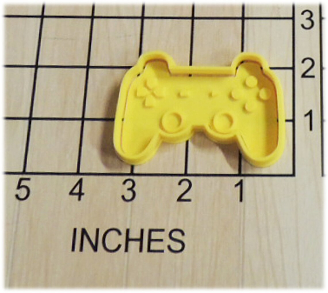 Xbox Playstation Nintendo Game Controller Shaped Fondant Cookie Cutter ...