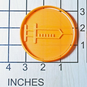 Doctor Nurse Syringe Needle Fondant Cookie Cutter and Stamp #1506 - Etsy