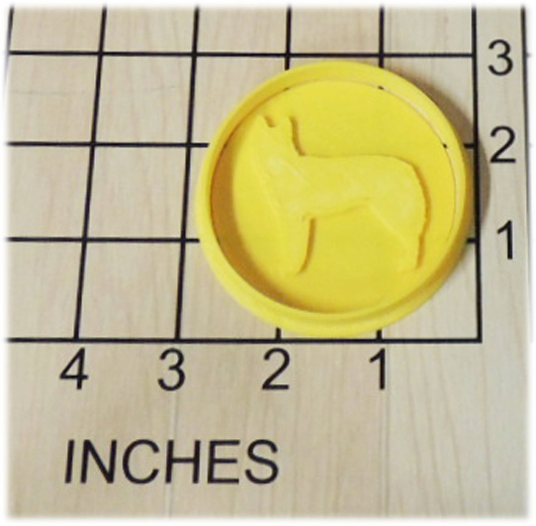 German Shepherd Dog Breed Shaped Fondant Cookie Cutter and Stamp #1230 ...