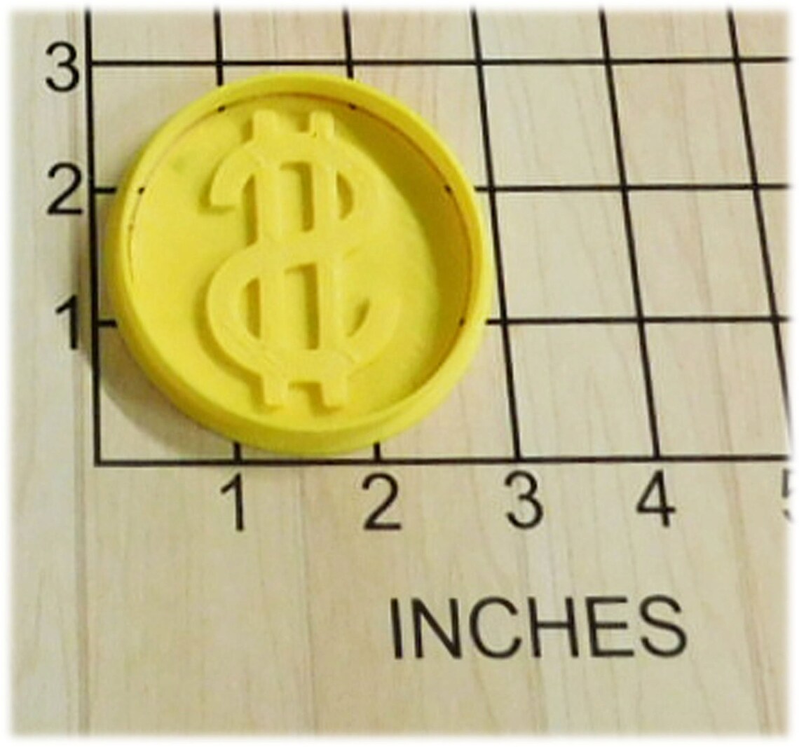 Dollar Money Sign Shape Fondant Cookie Cutter and Stamp #1007 - Etsy