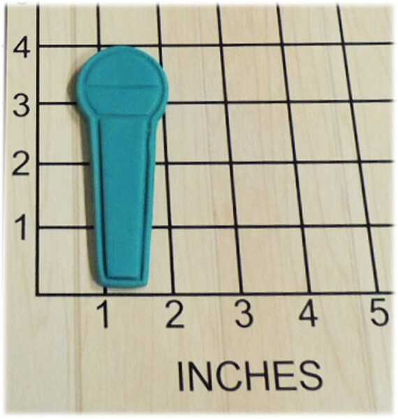 Singer Microphone Fondant Cookie Cutter and Stamp 1376 | Etsy