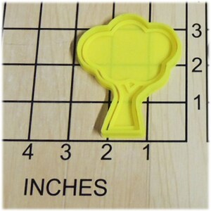 Tree 2 Shape Fondant Cookie Cutter and Stamp #1423 - Etsy