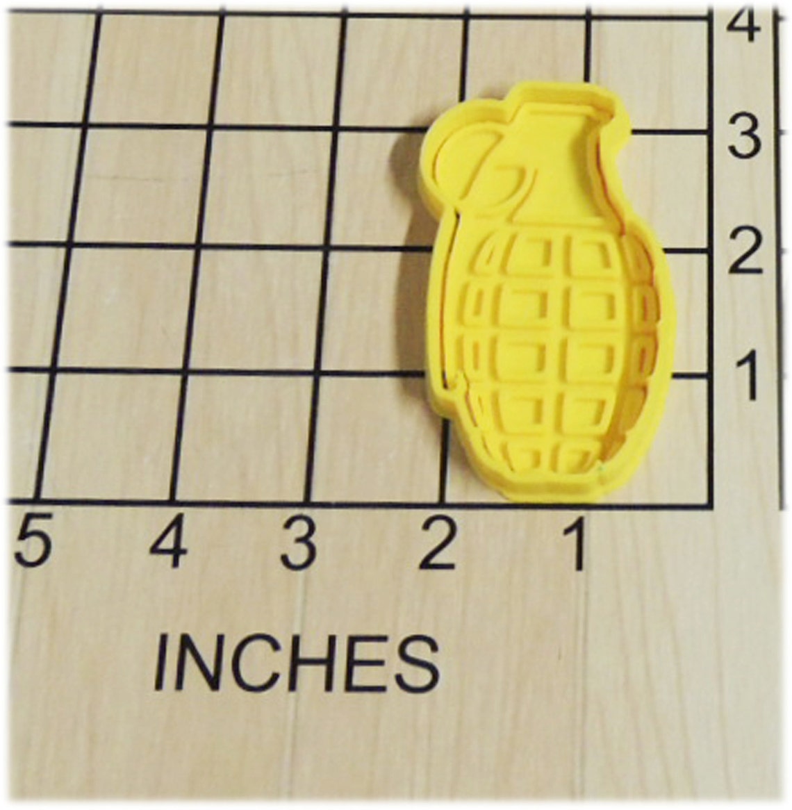Military Grenade Fondant Cookie Cutter and Stamp #1287 - Etsy