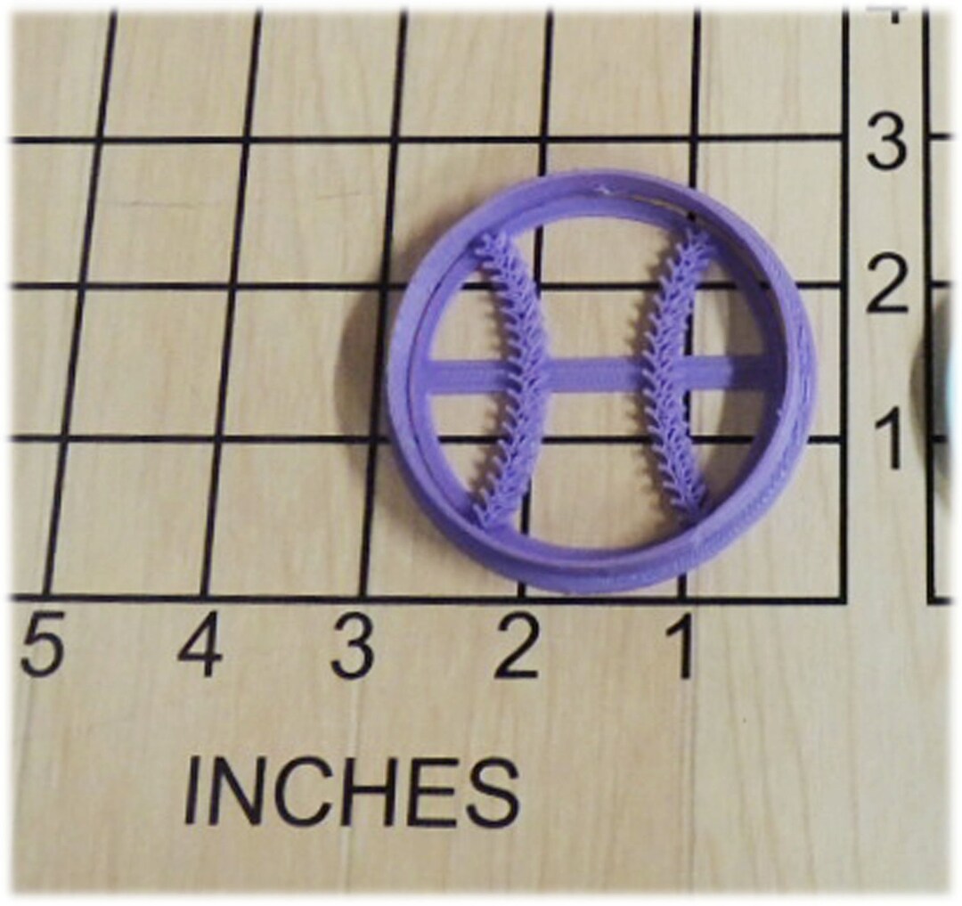 Baseball Cookie Cutter and Stamp #1074 - Etsy