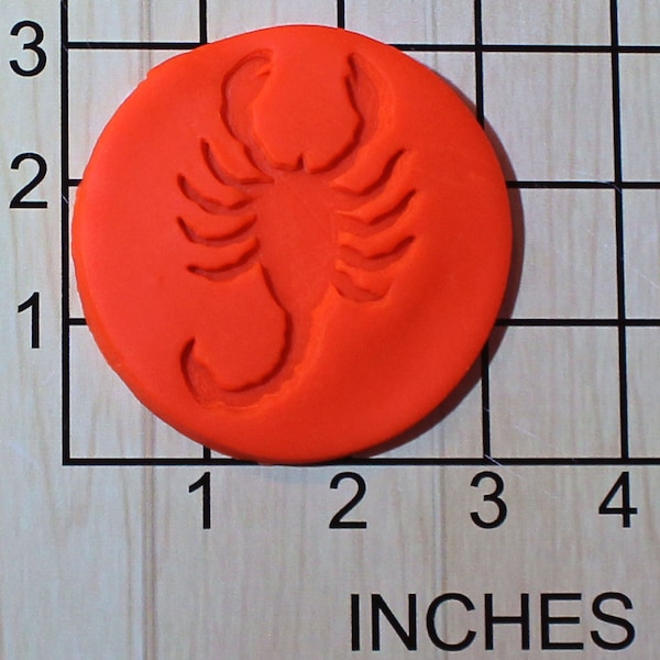 Scorpion Stamp - Etsy