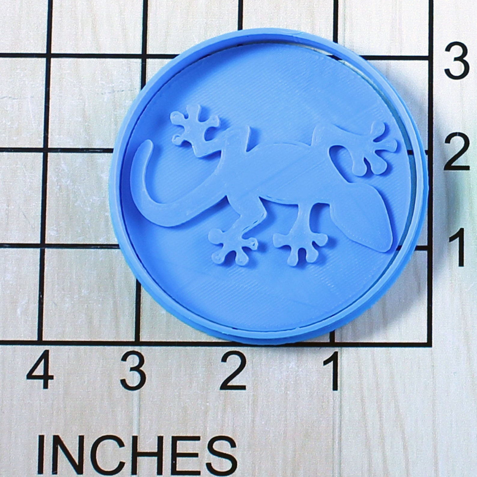 Gecko Lizard Shaped Fondant Cookie Cutter and Stamp #1520 - Etsy