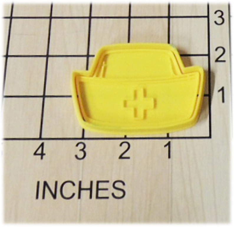 Midwife Hospital Nurse Cap/hat Shaped Fondant Cookie Cutter | Etsy