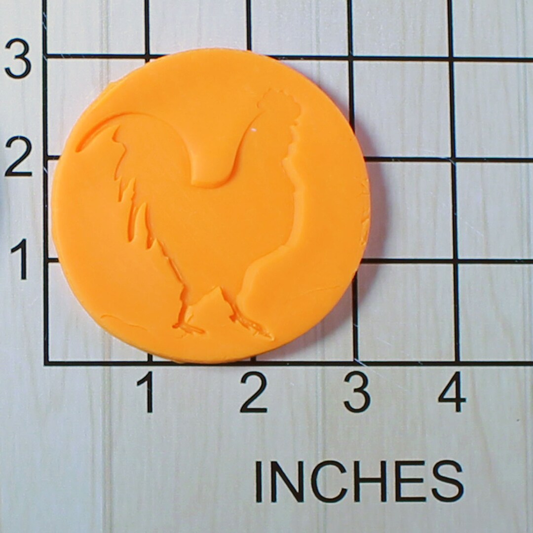 Rooster Fondant Cookie Cutter AND Stamp #1566 - Etsy