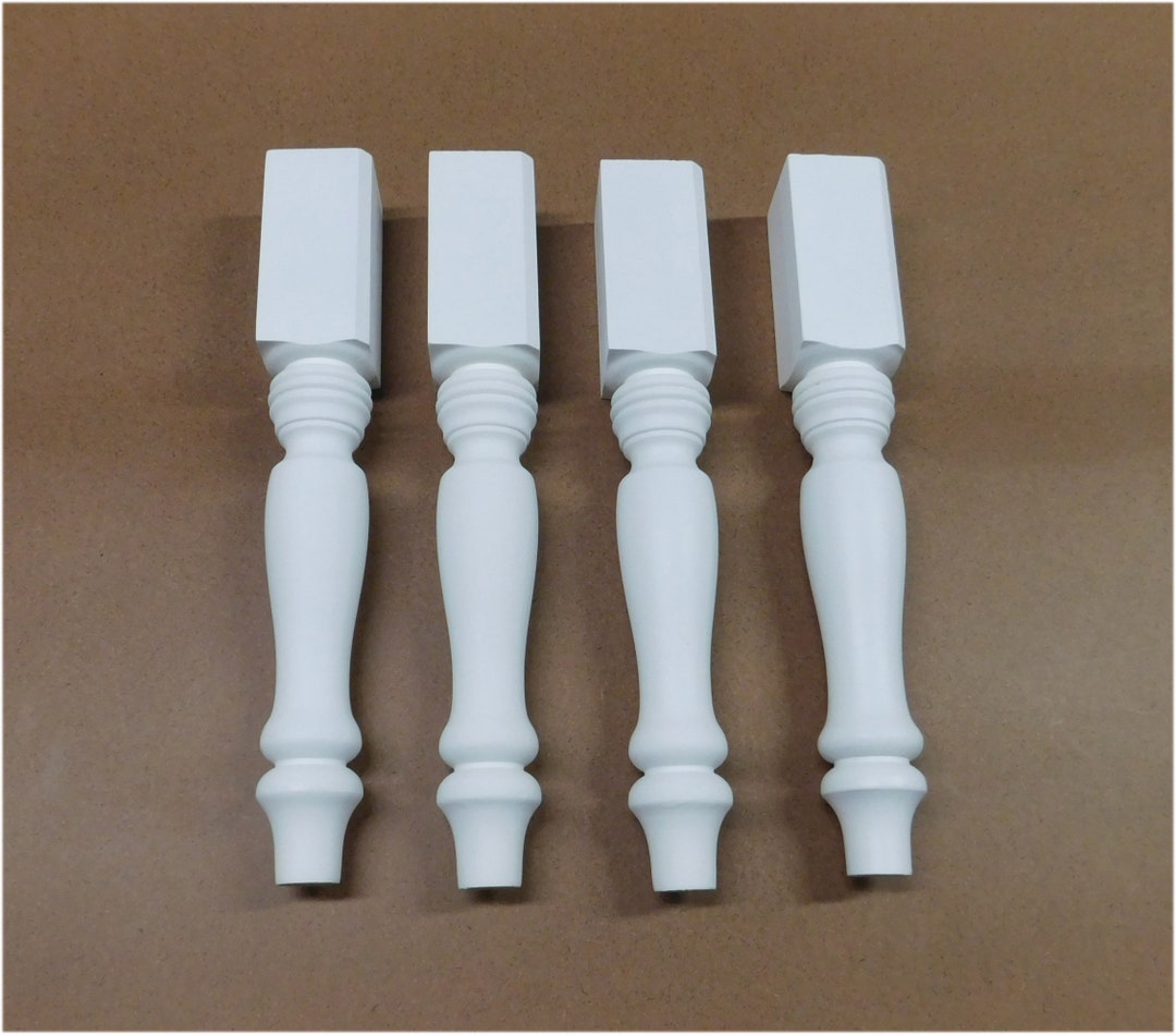 15.25” Solid Wood Table Legs Set of 4 - Etsy