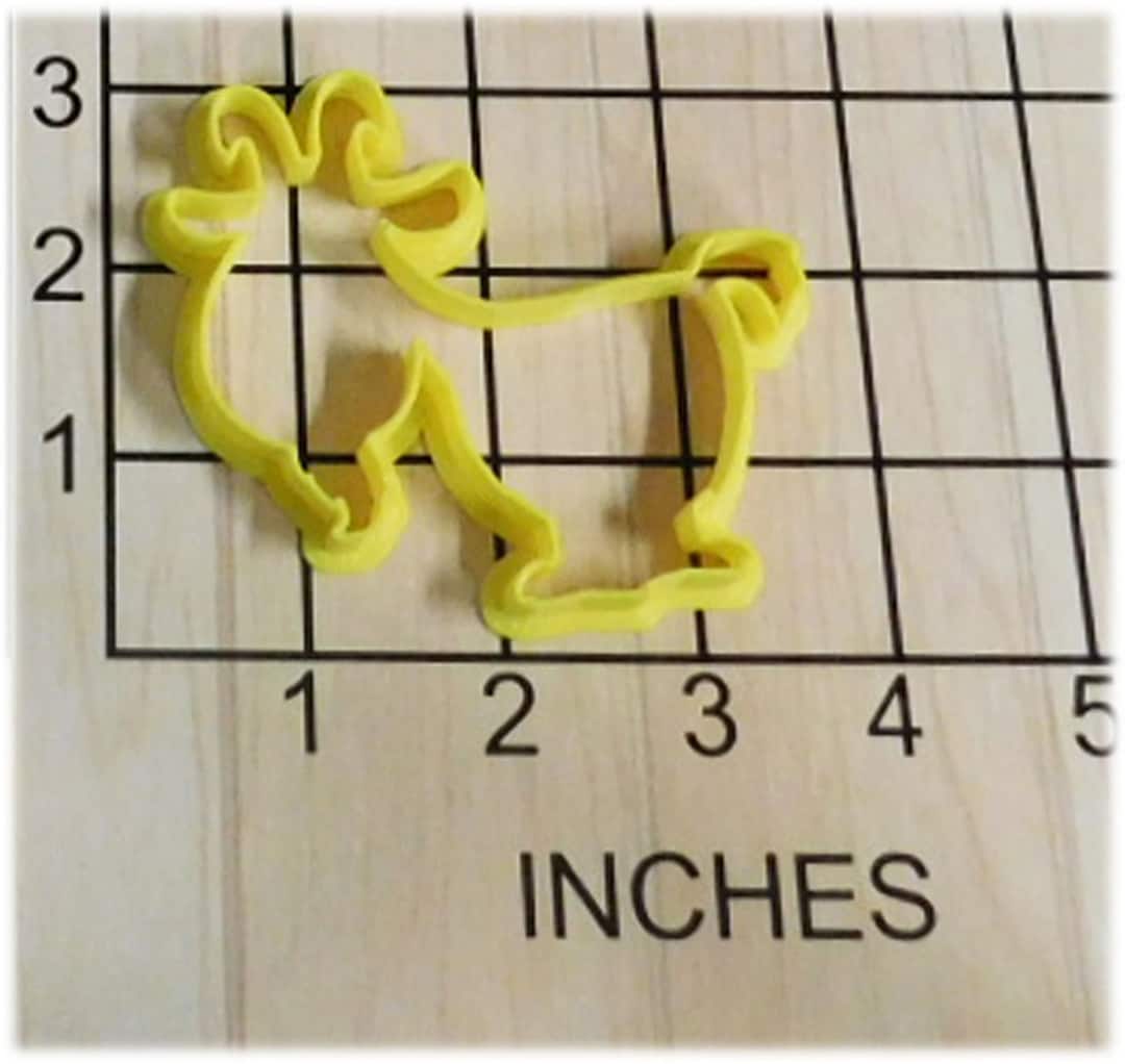 Farm Goat Shaped Fondant Cookie Cutter #1019 - Etsy