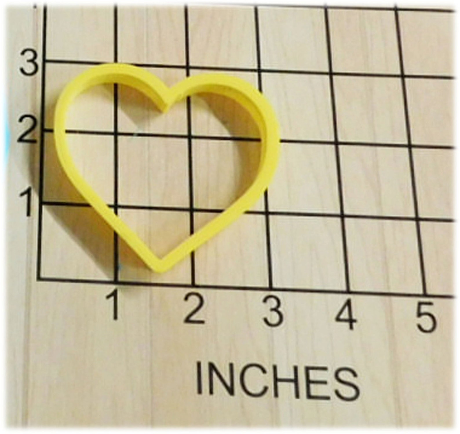 Love Heart Shape Fondant Cookie Cutter 1004 | Etsy