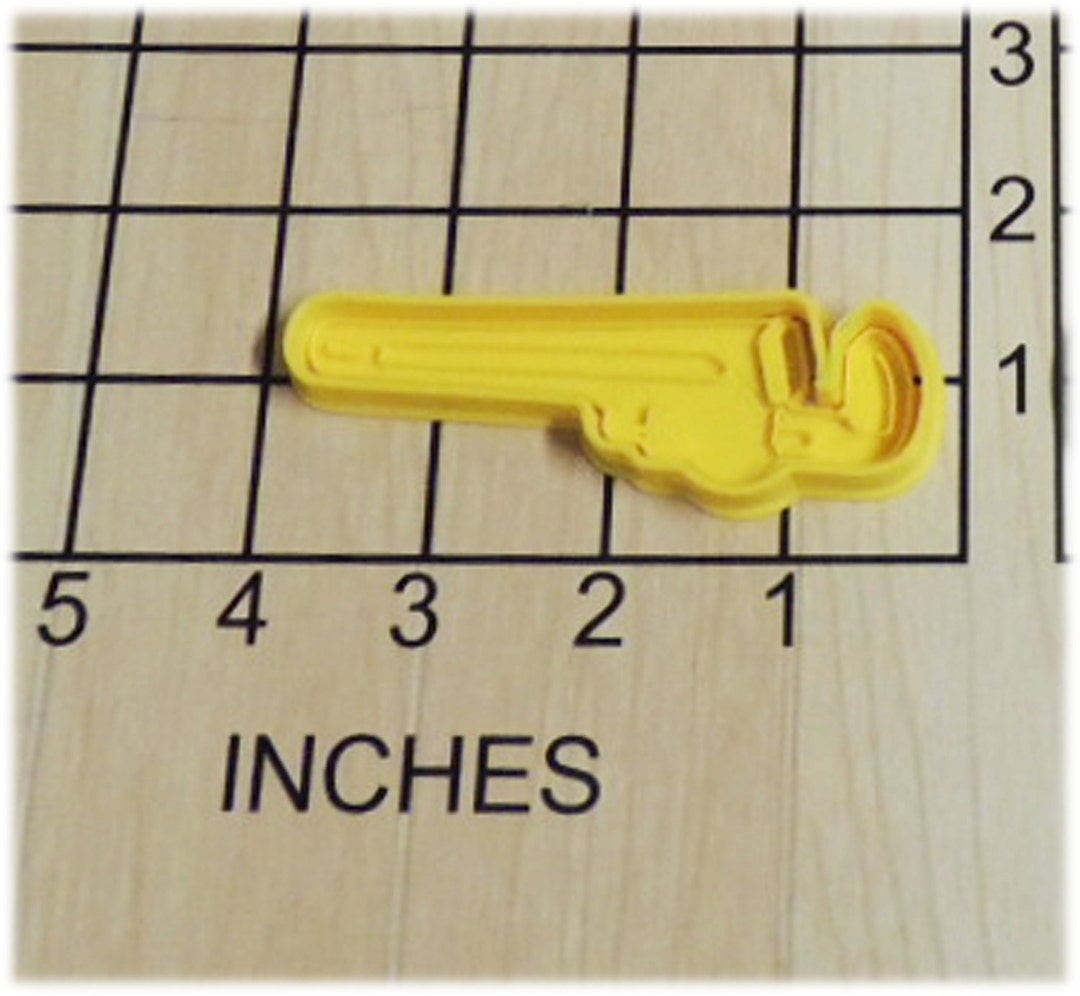 Pipe Wrench Tool Shaped Fondant Cookie Cutter and Stamp #1199 - Etsy