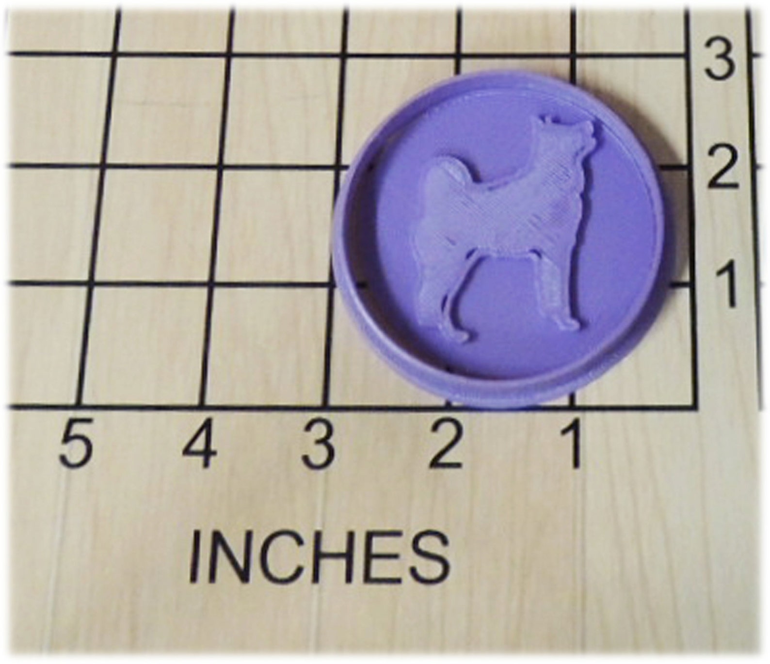 Siberian Husky Dog Shaped Fondant Cookie Cutter and Stamp #1223 - Etsy