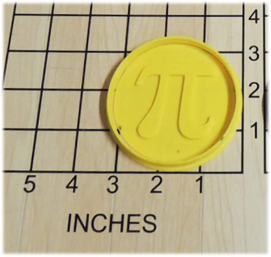 Pi Symbol Shaped Fondant Cookie Cutter and Stamp 1196 - Etsy