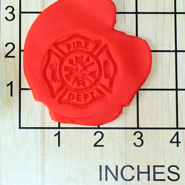 Fireman Stamp - Etsy