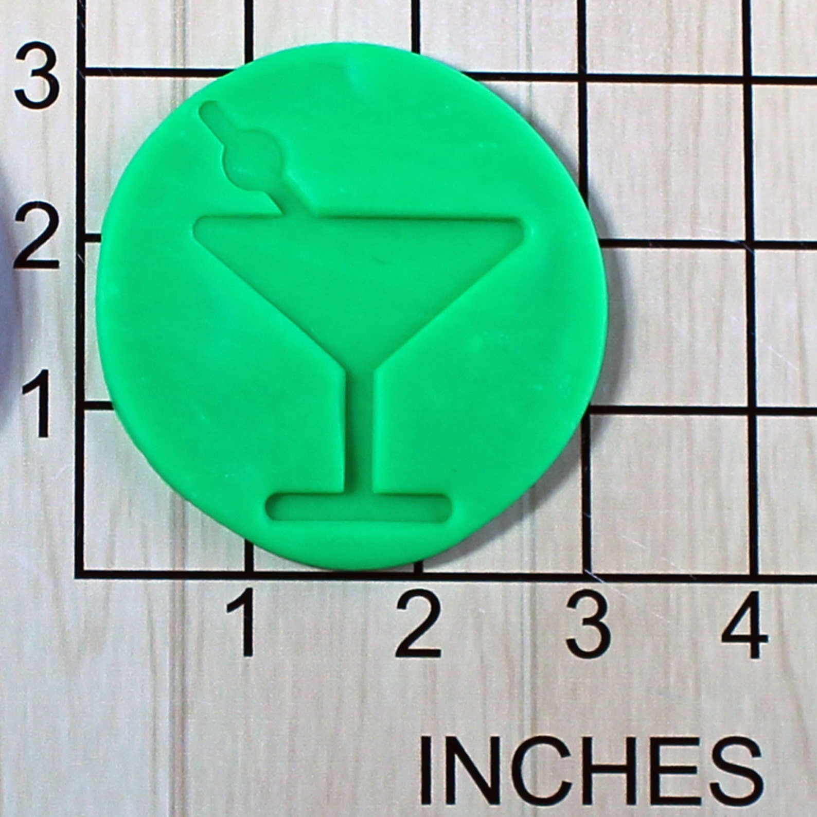 Martini Fondant Cookie Cutter and Stamp 1537 | Etsy