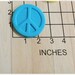 Peace Sign Cookie Fondant Cutter and Stamp #1006 - Etsy