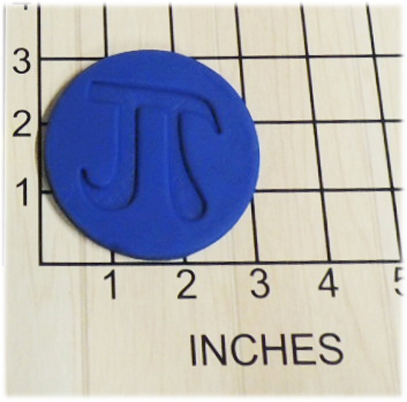 Pi Symbol Shaped Fondant Cookie Cutter and Stamp 1196 - Etsy