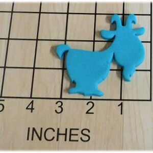 Farm Goat Shaped Fondant Cookie Cutter #1019 - Etsy