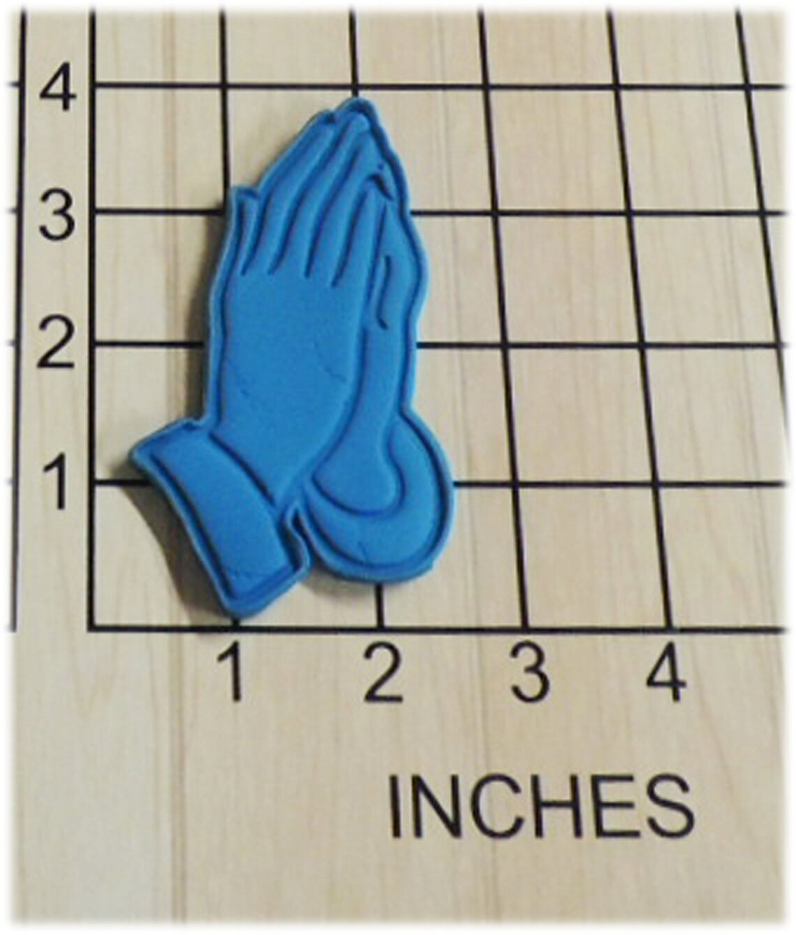 Church Praying Hands Shaped Fondant Cookie Cutter and Stamp #1267 - Etsy
