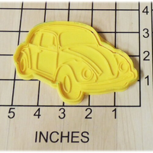 Volkswagen Beetle Bug/ VW Bug Shaped Cookie Cutter and Stamp - Etsy