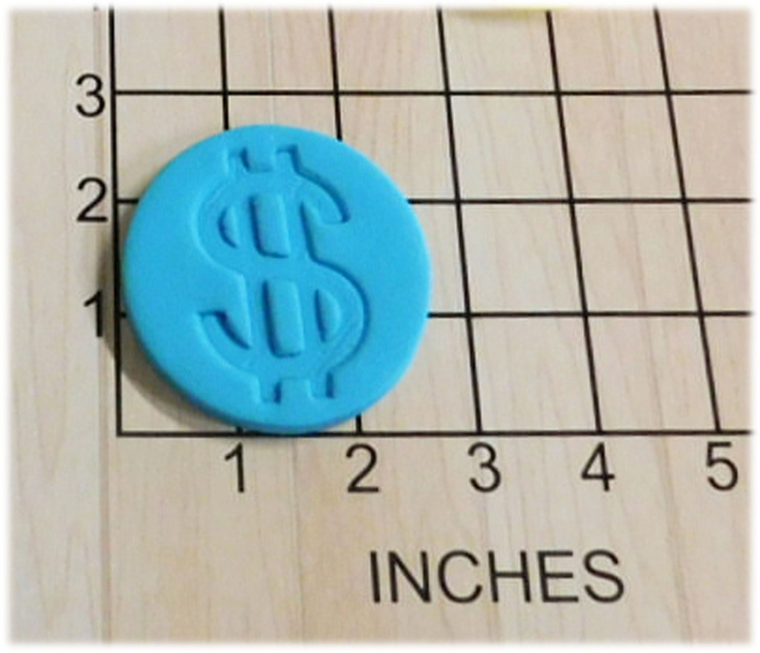 Dollar Money Sign Shape Fondant Cookie Cutter and Stamp 1007 | Etsy