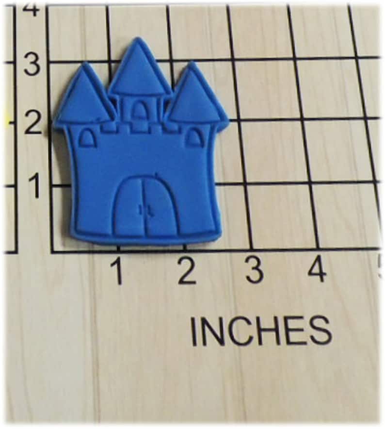 Princess Sand Castle Silhouette Shaped Fondant Cookie Cutter - Etsy