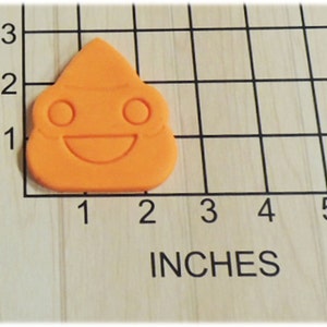 Emoji Smiling Turd Shape Cookie Cutter and Stamp #1108 - Etsy