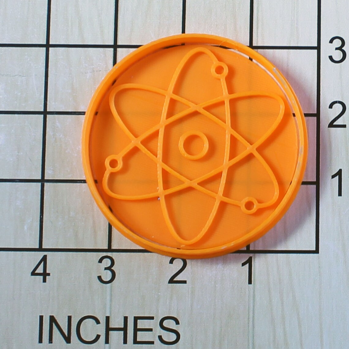 Atomic Nuclear Symbol Atom Nucleus Shaped Fondant Cookie - Etsy