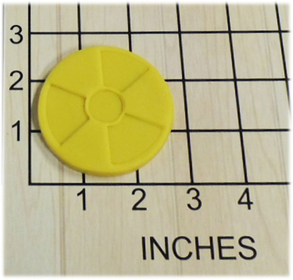 Radioactive Hazard Symbol Fondant Cookie Cutter and Stamp - Etsy