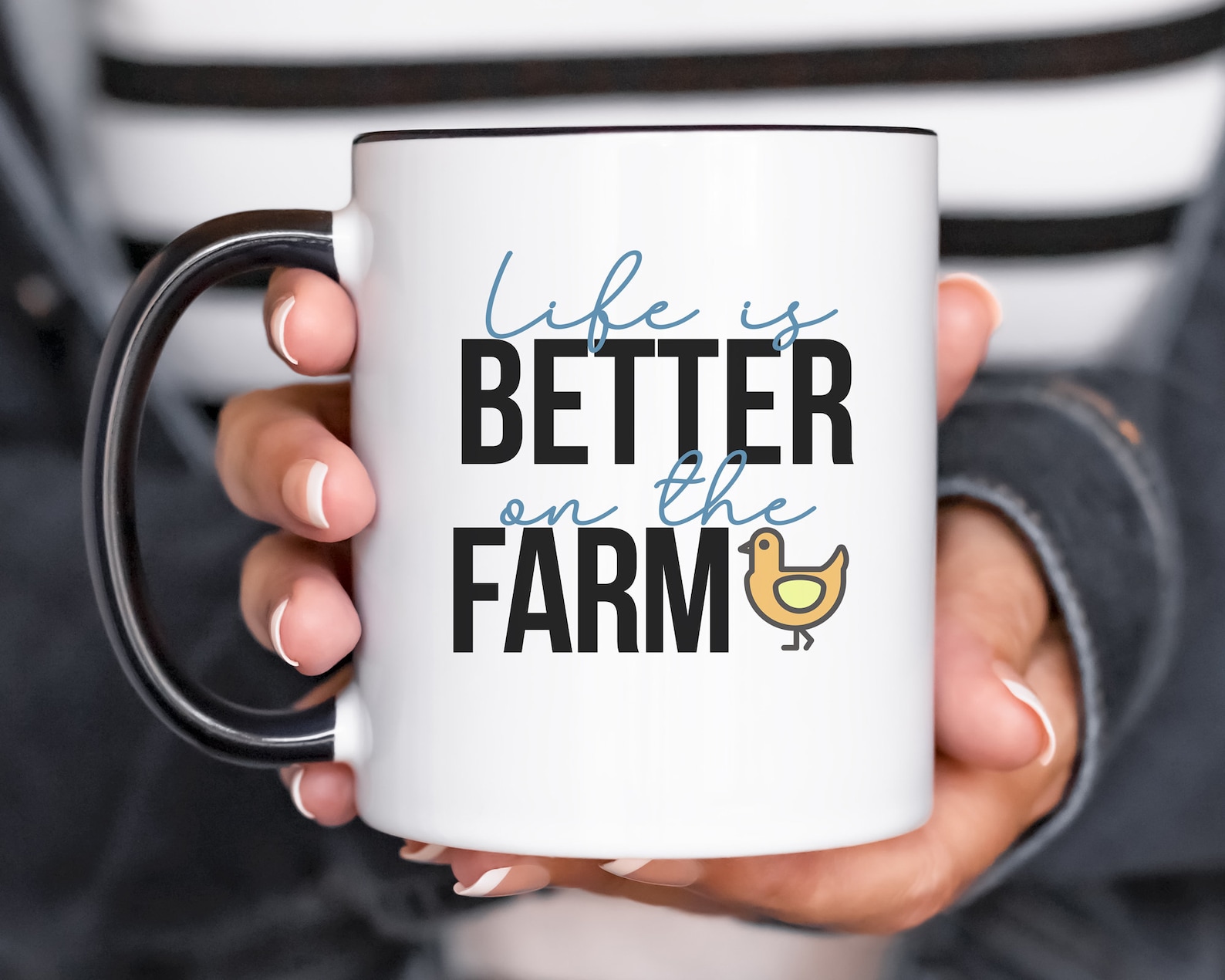 Live is Better on the Farm Mug, Homesteader Gift, Farmer Mug, Life Mug ...