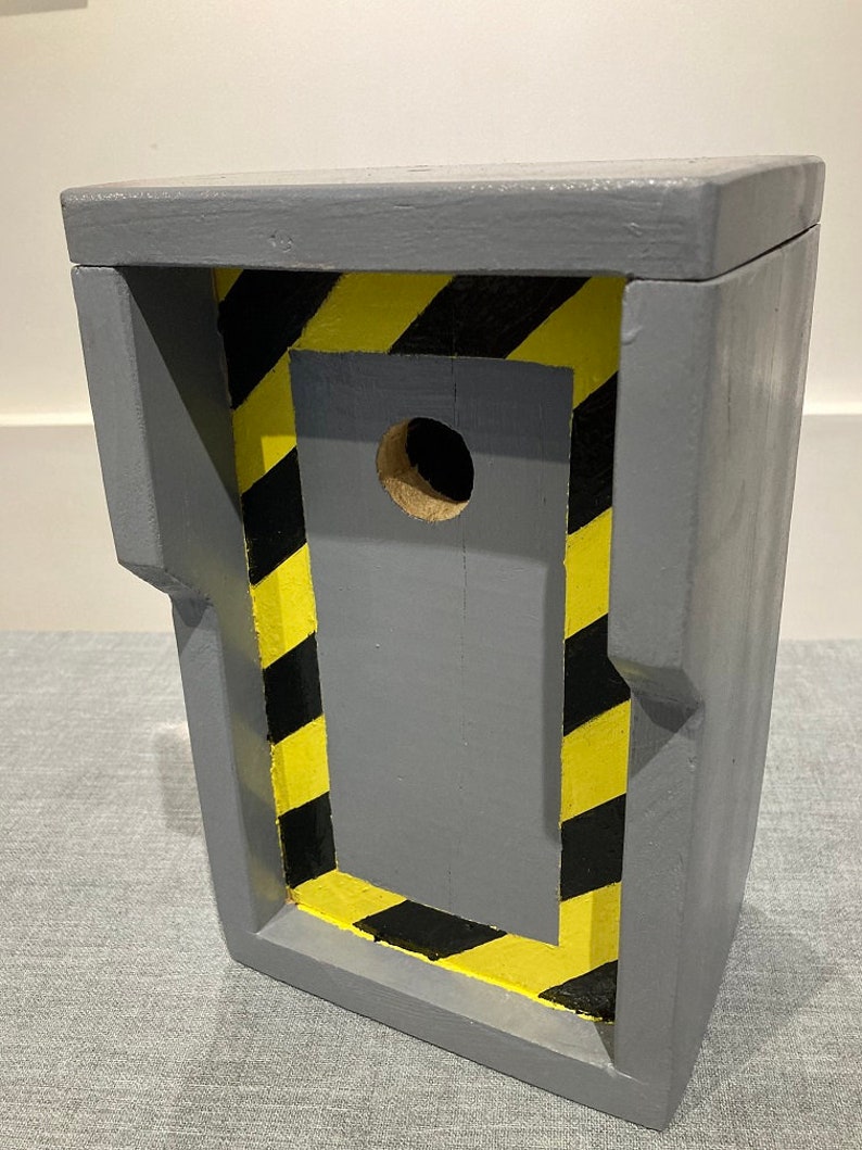 The Radar Nest Box Little Wooden Man - Etsy