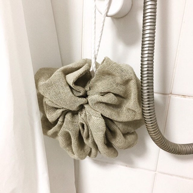 SHOWER PUFF SPONGE Stocking Filler Plastic Free Bath Body - Etsy Canada