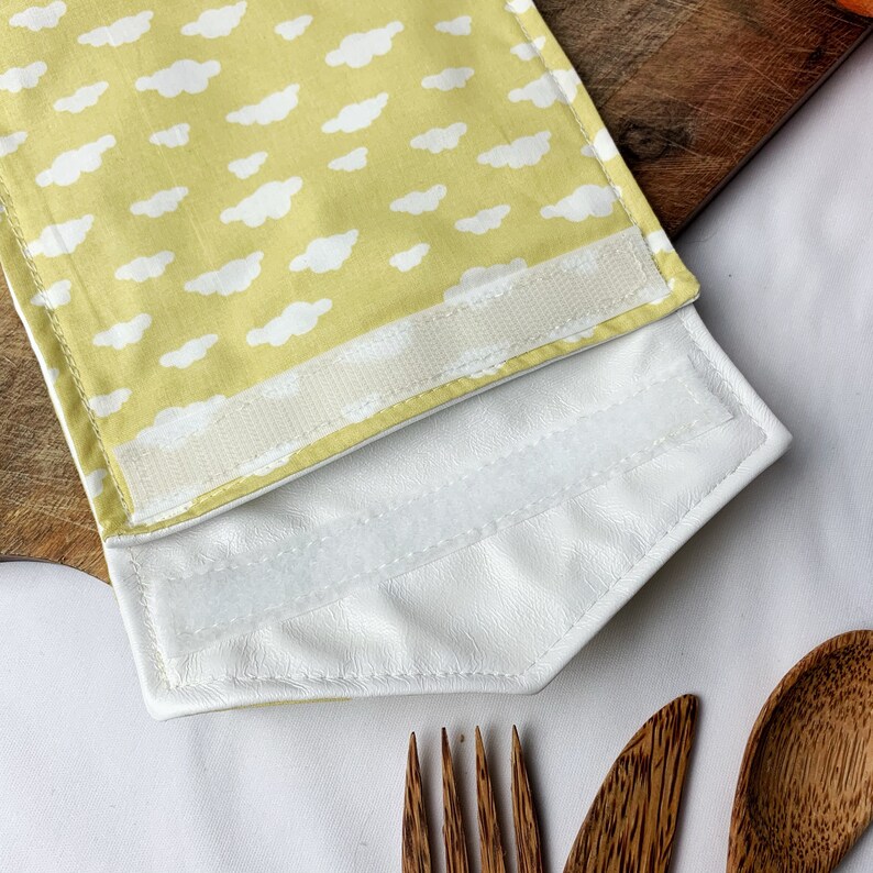 Cloud Sandwich Bag Food Safe PUL Wipe Clean Reusable Lunch | Etsy