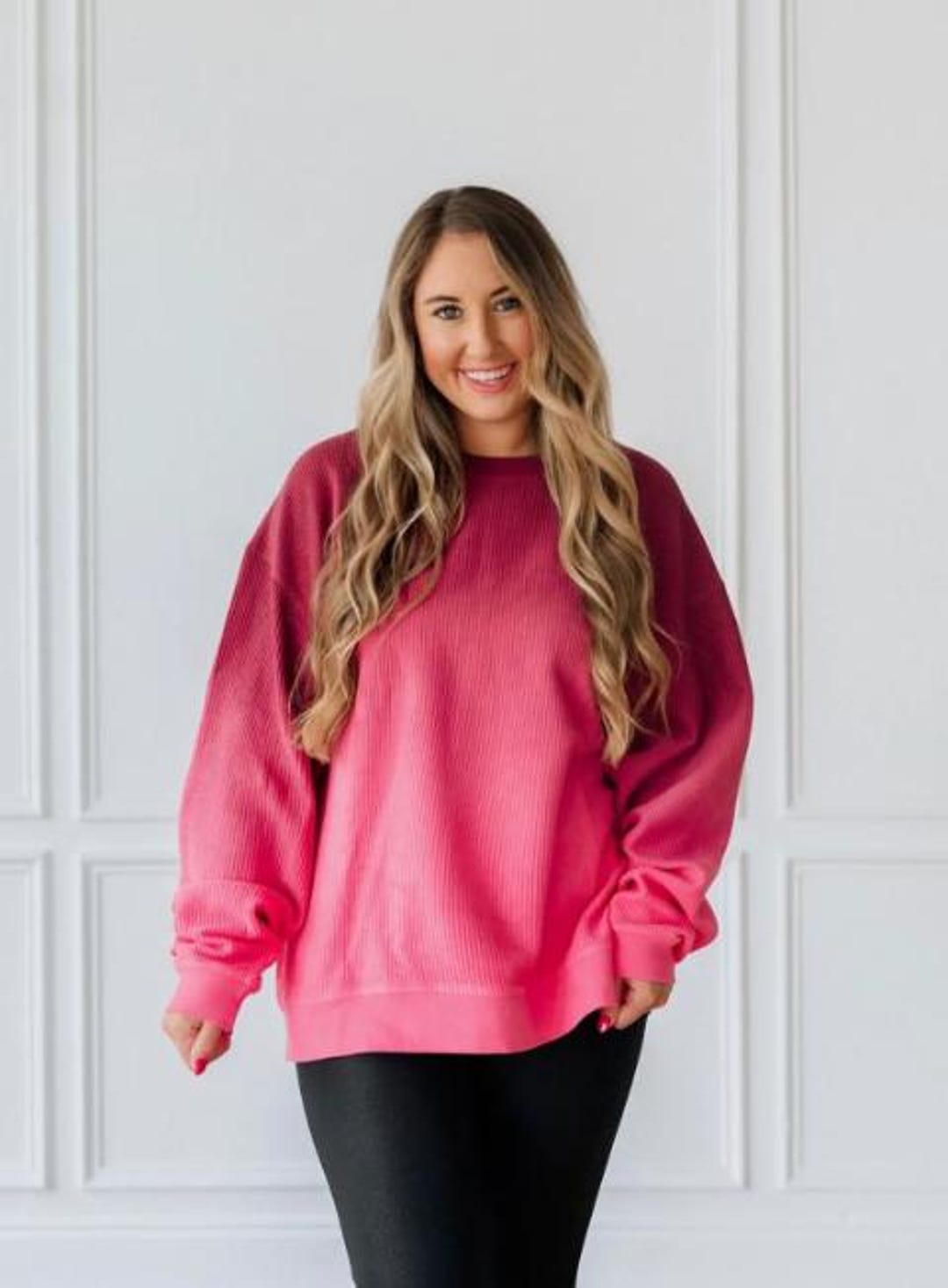 Ombre Corded Sweatshirt, Custom Omber Cord, Ombre Cord, Ombre ...