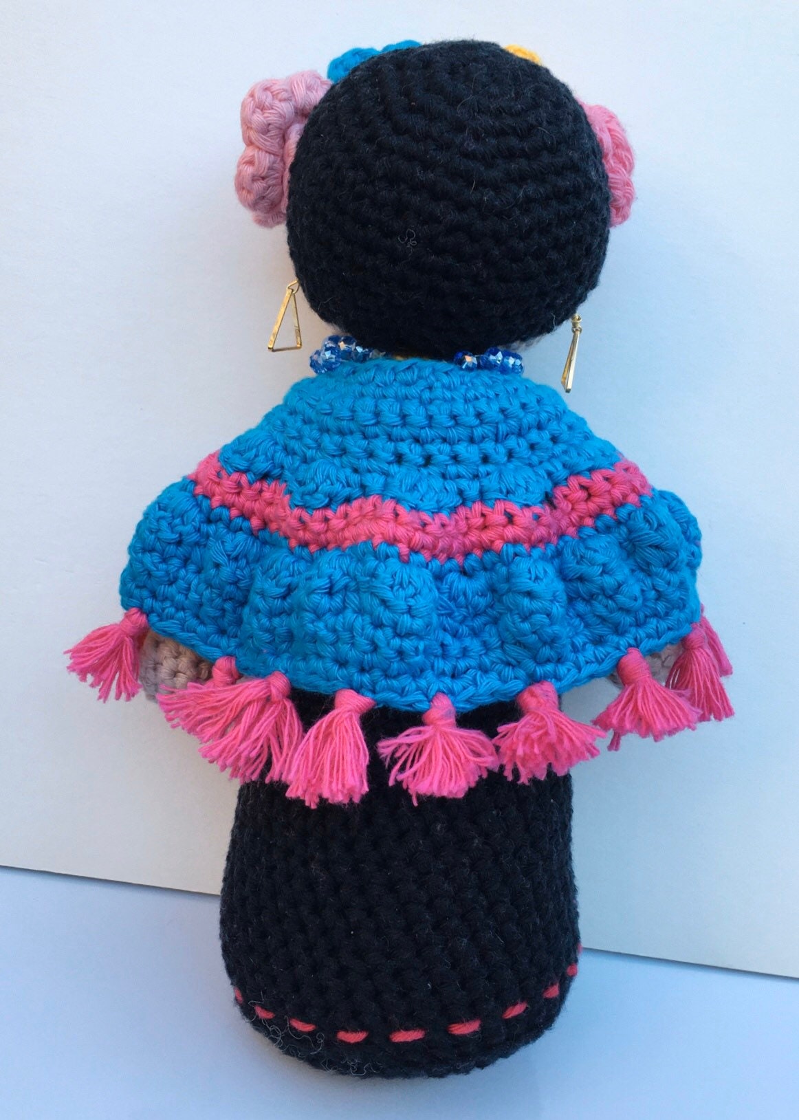 FRIDA KAHLO Crochet Doll / Made to Order | Etsy