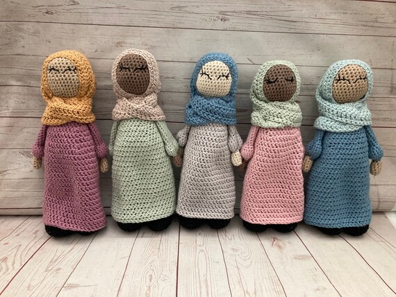 Arab Muslim Doll / Made to Order Full Dress or Shalwar - Etsy