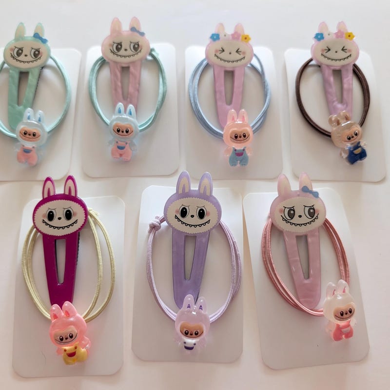 Bunny Hair Clip - Etsy