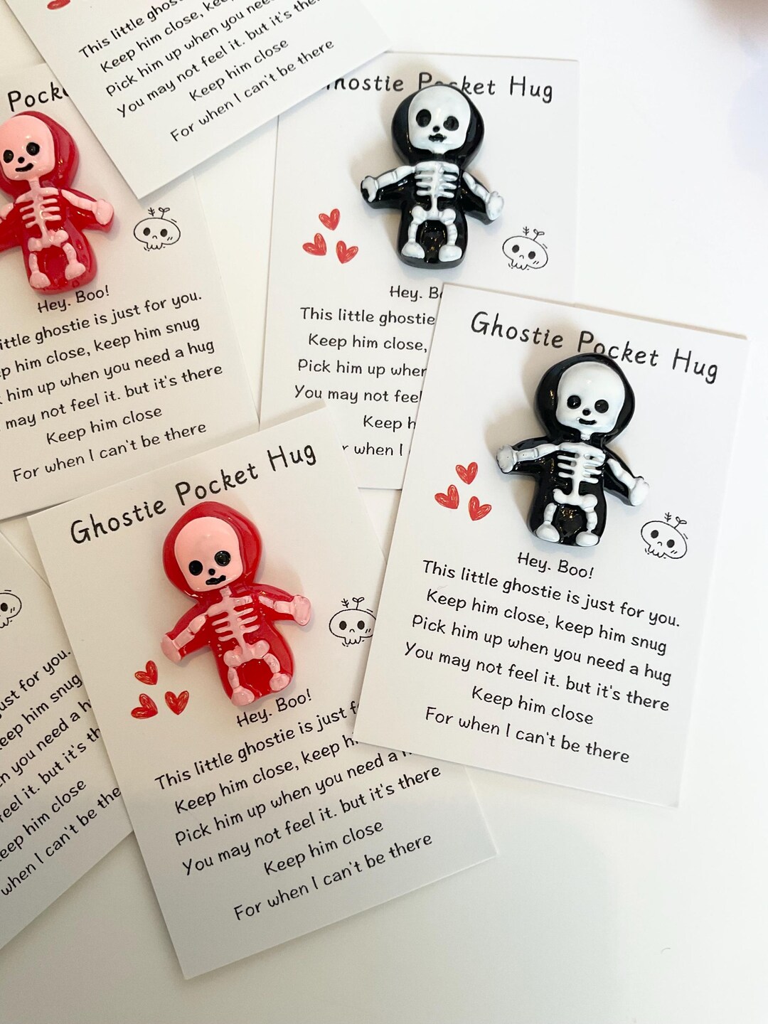 Pocket Hug - SKELETON GHOST - Etsy