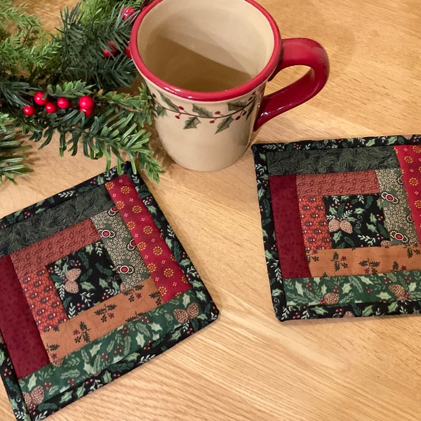 Christmas Mug Rugs - Etsy
