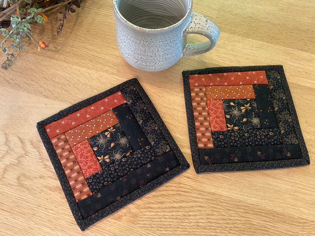 Quilted Log Cabin Mug - Etsy