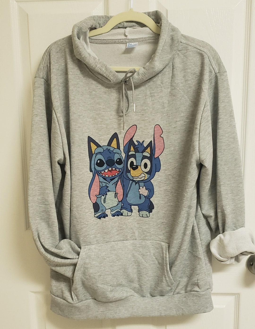 Bluey Stitch Hoodie Sweatshirt - Etsy