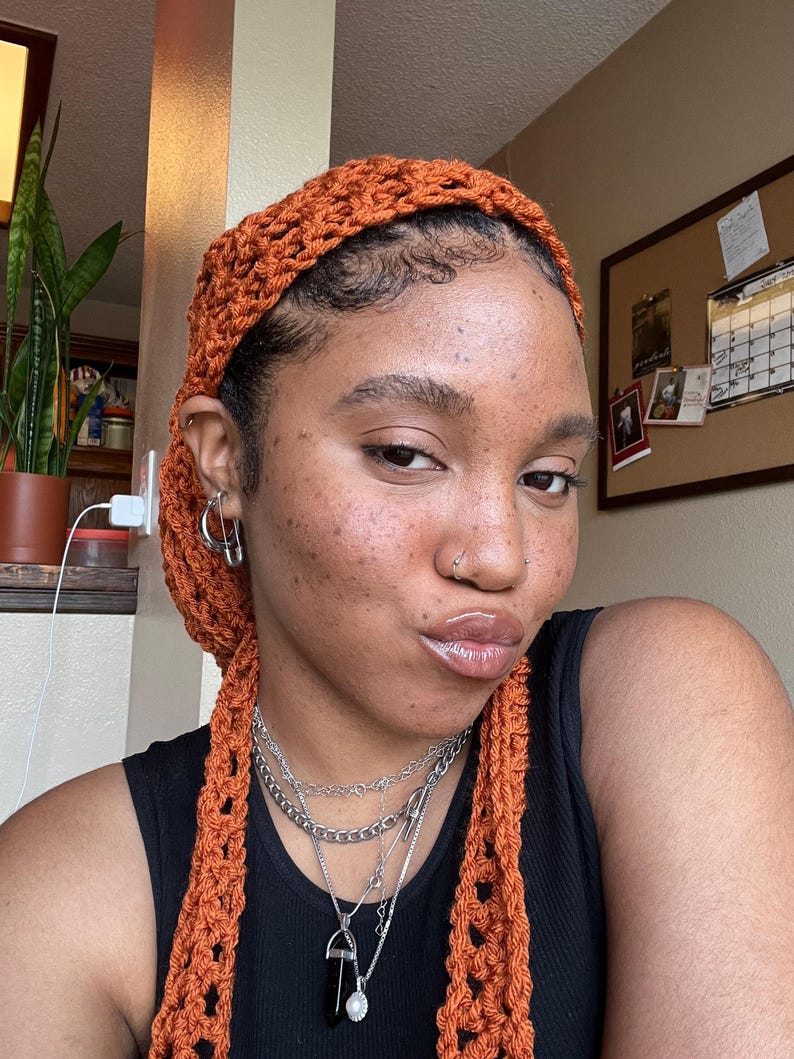 Crochet Durag Headwrap: Video Tutorial (PDF Download) - Etsy