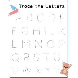 Learn to Write Your Abc's, Handwriting for Ages 3+, Printable Kids ...
