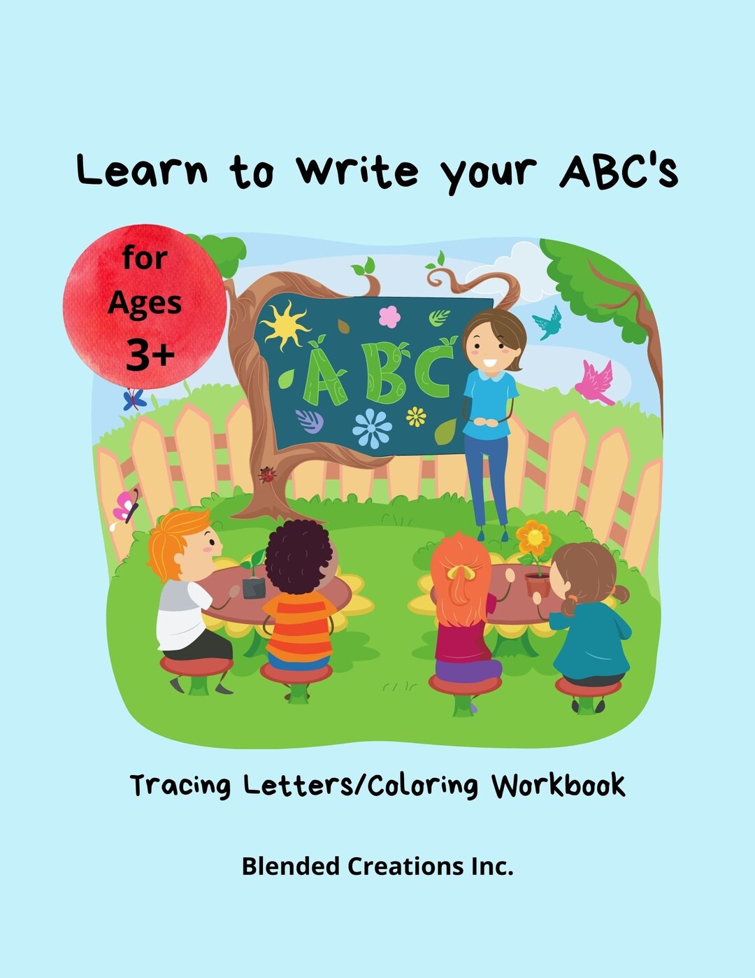 Learn to Write Your Abc's, Handwriting for Ages 3+, Printable Kids ...
