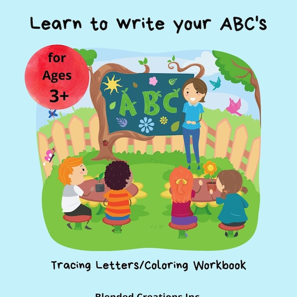 Tracing Letters for Kids Ages - Etsy