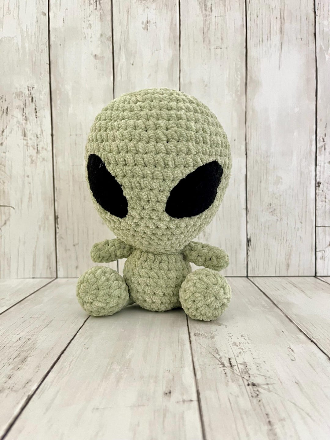 Crochet Alien, Crochet Plushie, Stuffed Toy, Amigurumi, Alien Plush ...